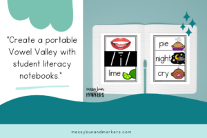 Why You Need a Vowel Valley In Your Classroom - Messy Bun and Markers