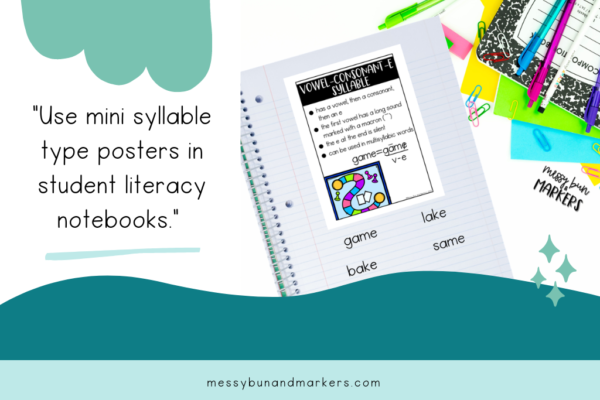 The Secret Sauce of Reading Success: Six Syllable Types - Messy Bun and ...